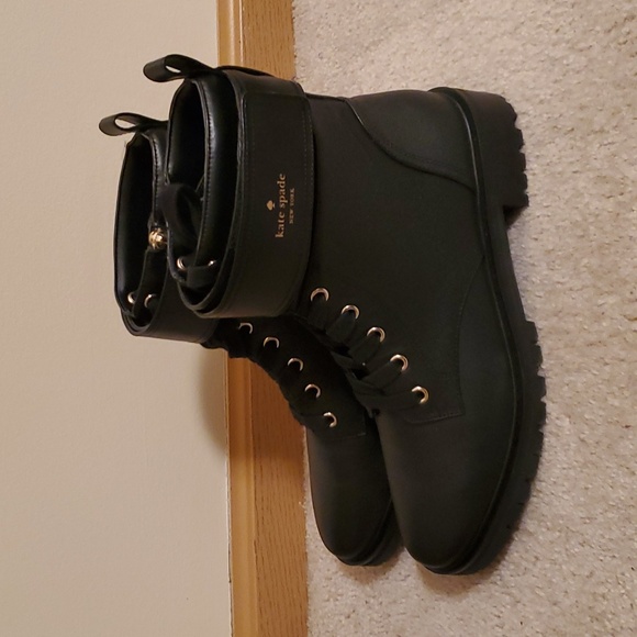 kate spade | Shoes | Kate Spade Combat Style Boots | Poshmark
